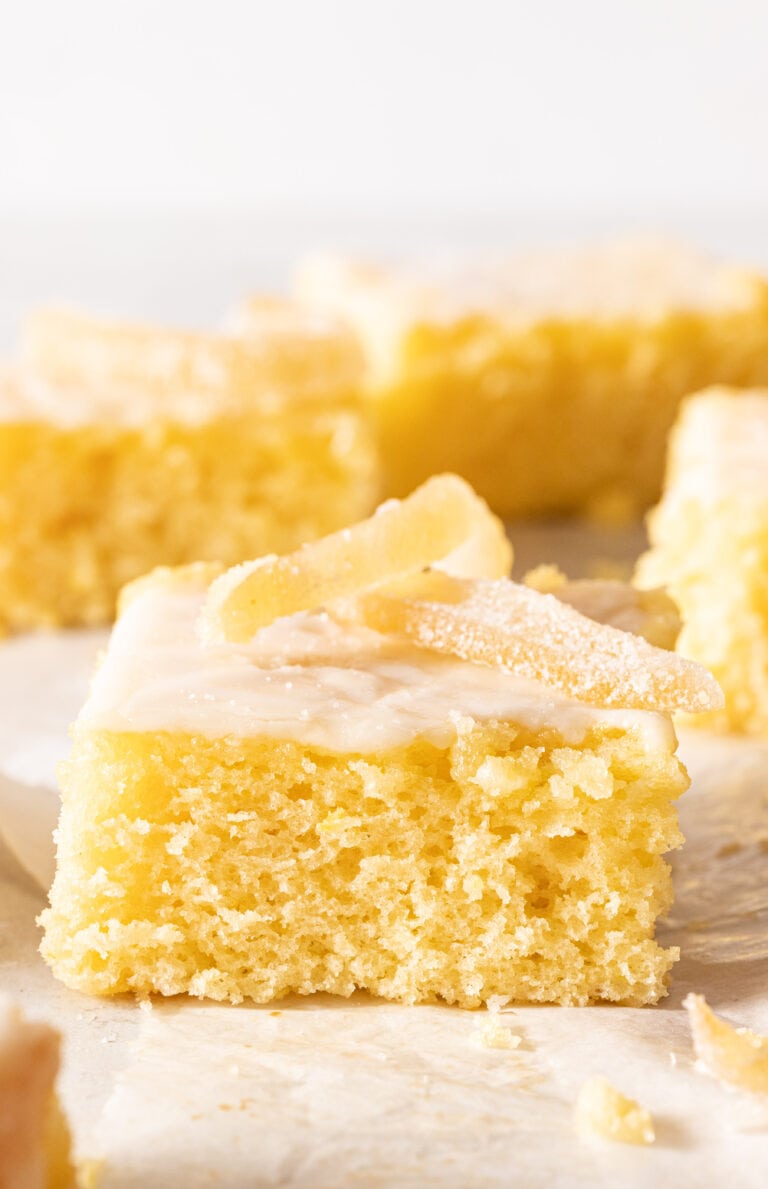 Zitronenkuchen | German Lemon Cake • Red Currant Bakery