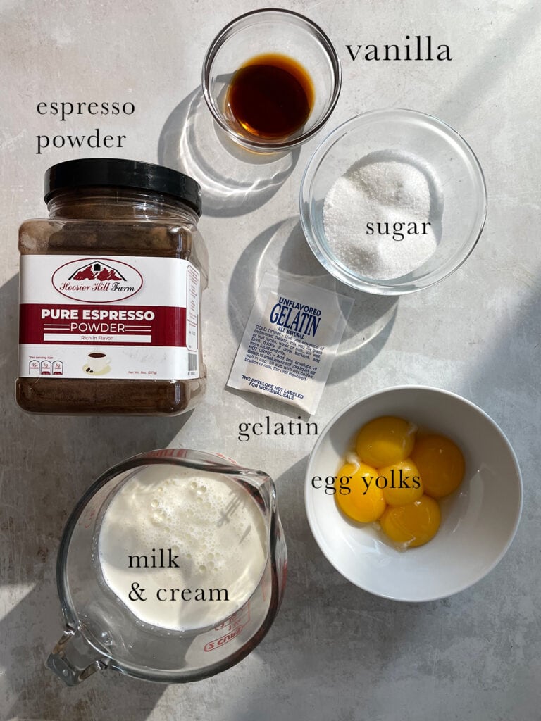 Espresso Bavarian Cream • Red Currant Bakery