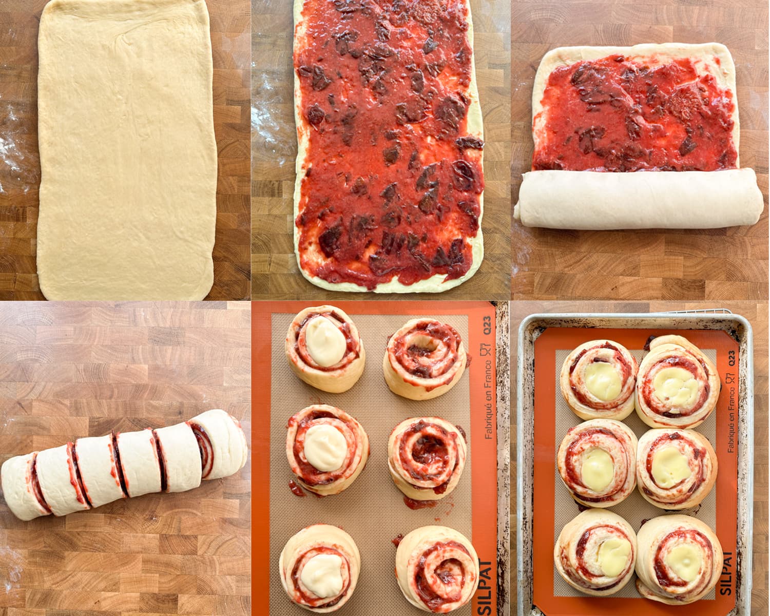 German Plum Rolls • Red Currant Bakery