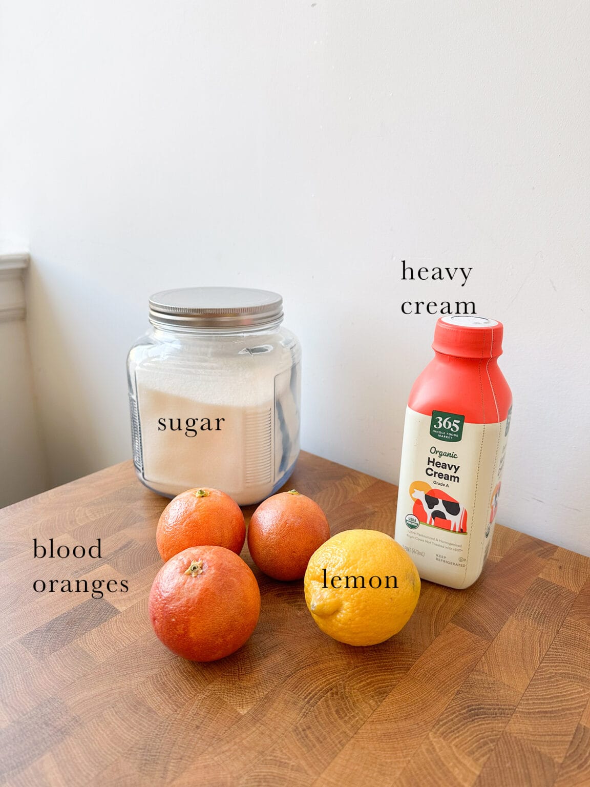 Blood Orange Possets • Red Currant Bakery