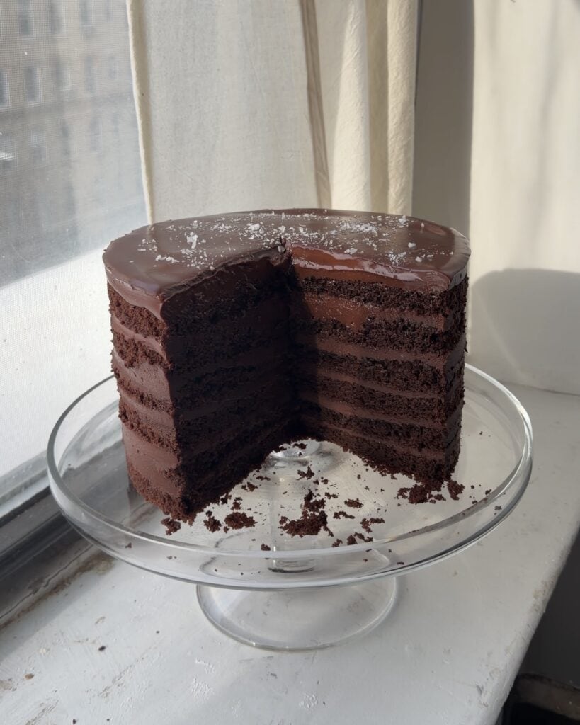 12 Layer Chocolate Cake • Red Currant Bakery